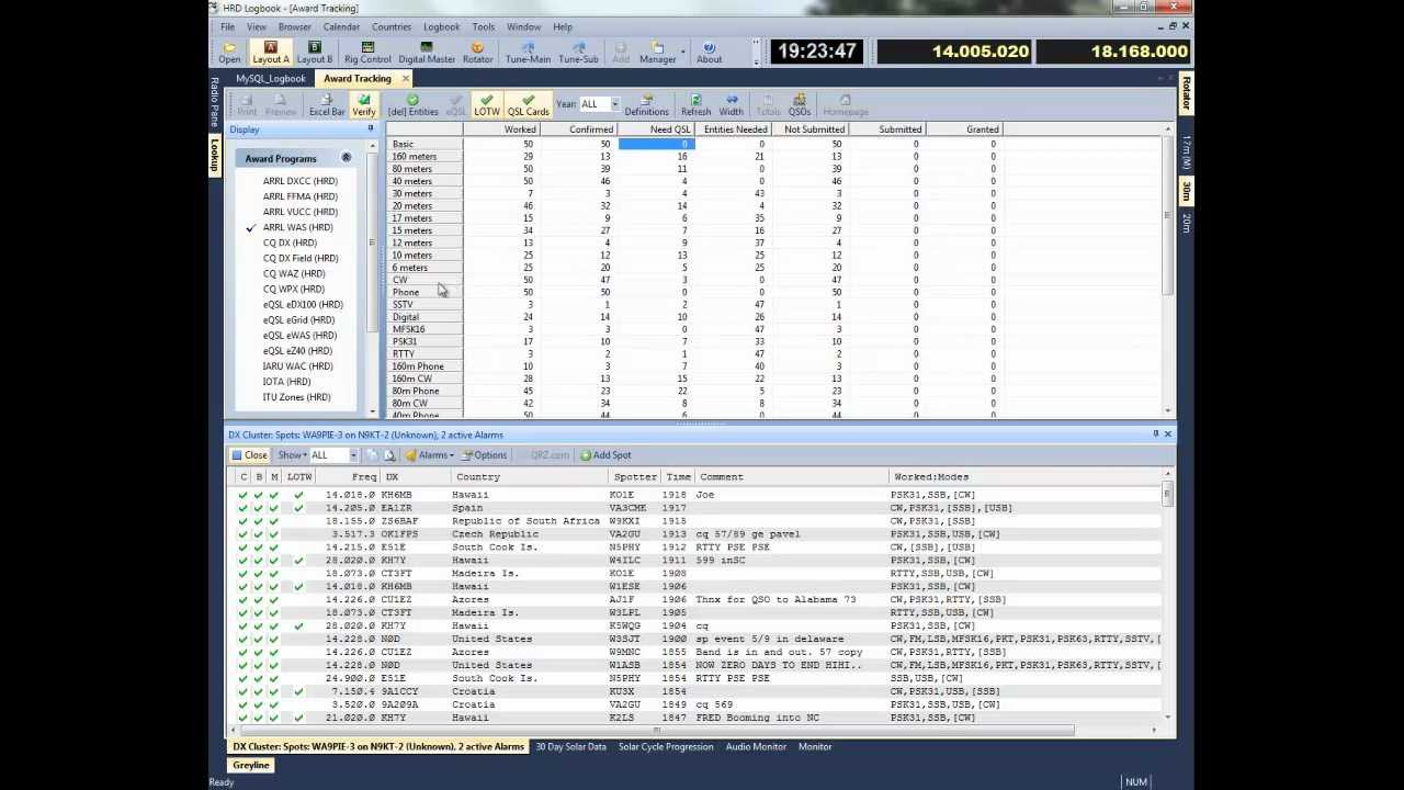 HRD Logbook v6.0 New Awards Tracking Feature