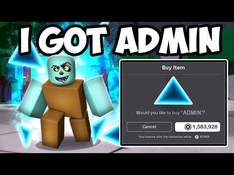 I Got the NEW ADMIN ONLY MOVESET in The Strongest Battlegrounds