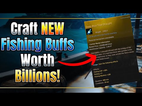 Easy Way To Get Fishing Buffs Without Spending A Fortune in Black Desert Online!