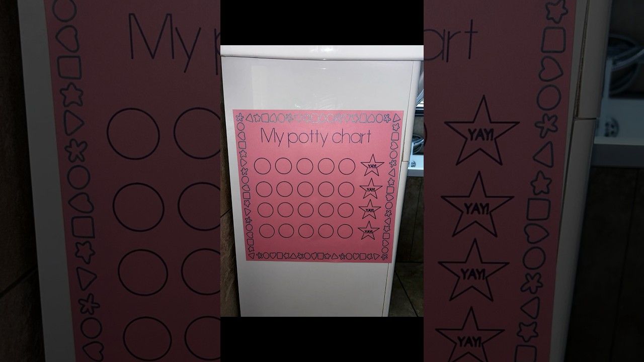 DIY Potty Training Chart