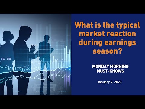 What is the typical market reaction during earnings season? - MMMK 010923