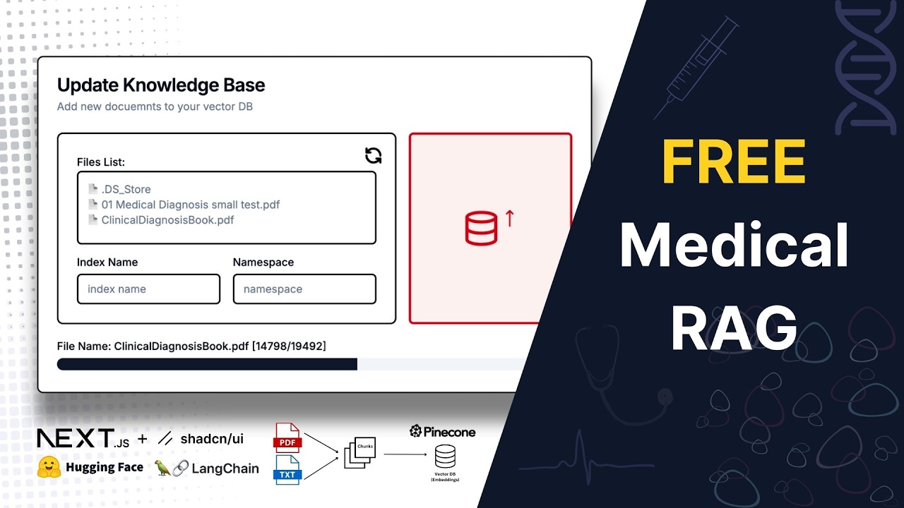 Creating a Free Medical RAG Knowledge Base with Next.js and LangChain ...