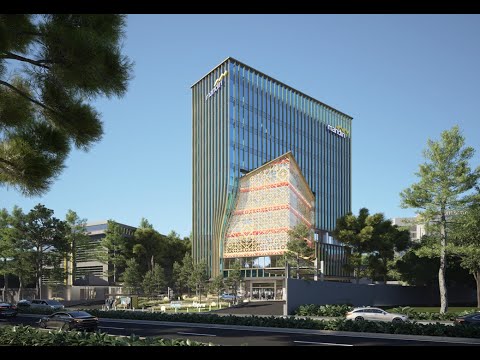 ANIMASI TAHAPAN PEKERJAAN PROYEK GEDUNG MANDIRI FINANCIAL CENTER PALEMBANG, SUMATERA SELATAN