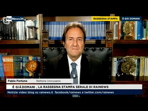 Fabio Fortuna Interventi E' già Domani Rassegna Stampa di Rainews 24 del 15 12 2020 ore 23 20