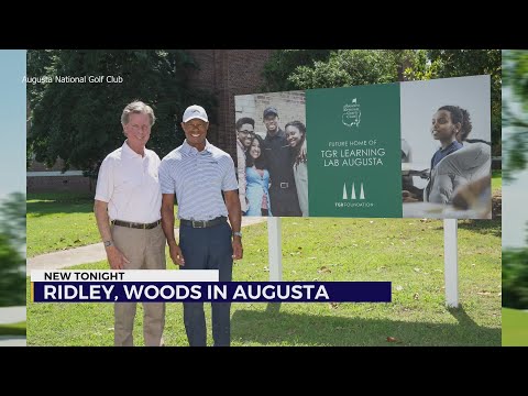 Tiger Woods in Augusta, tours new nine-hole course development at The Patch