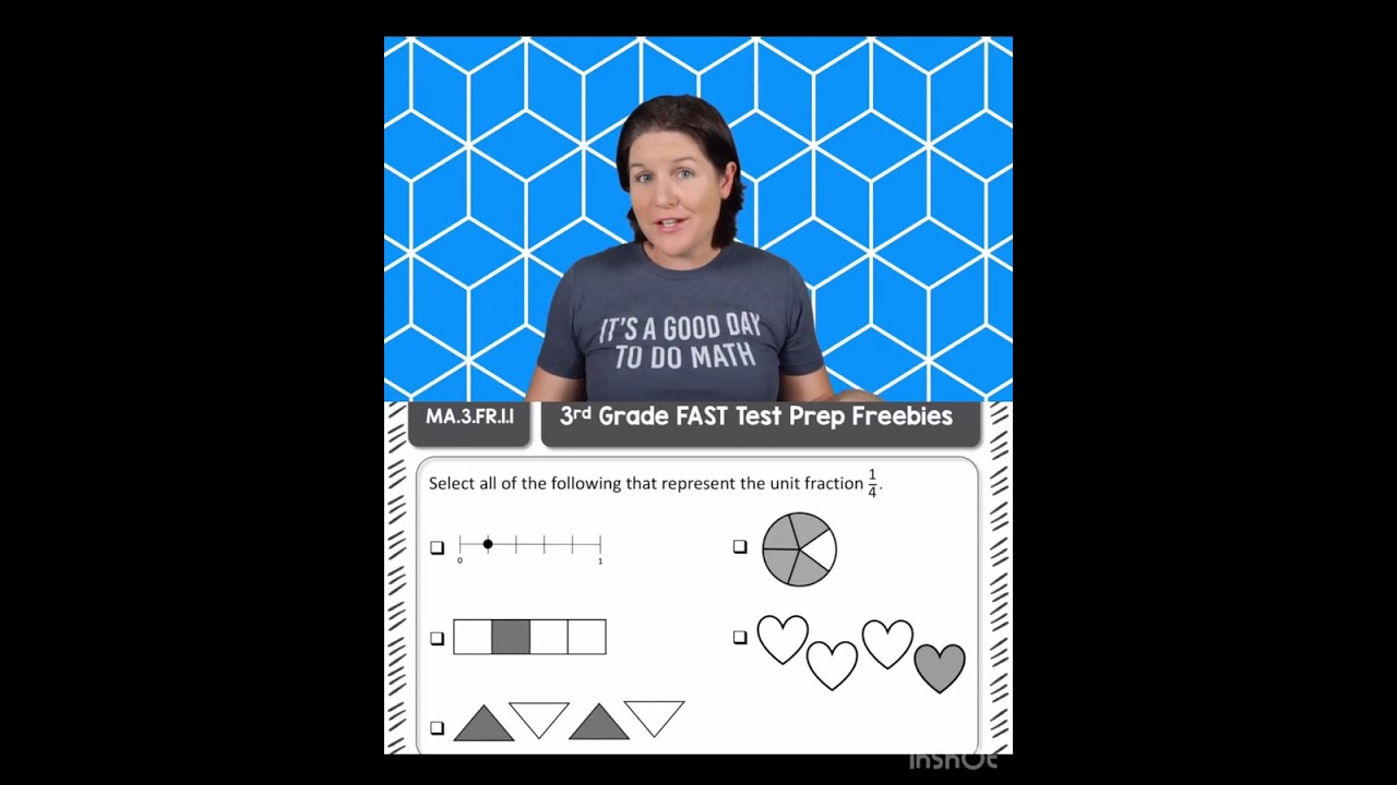 3rd Grade | Florida FAST Math Freebie | MA.3.FR.1.1