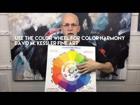 Abstract Painting / Use the Color Wheel for Color Harmony in Your Next Painting