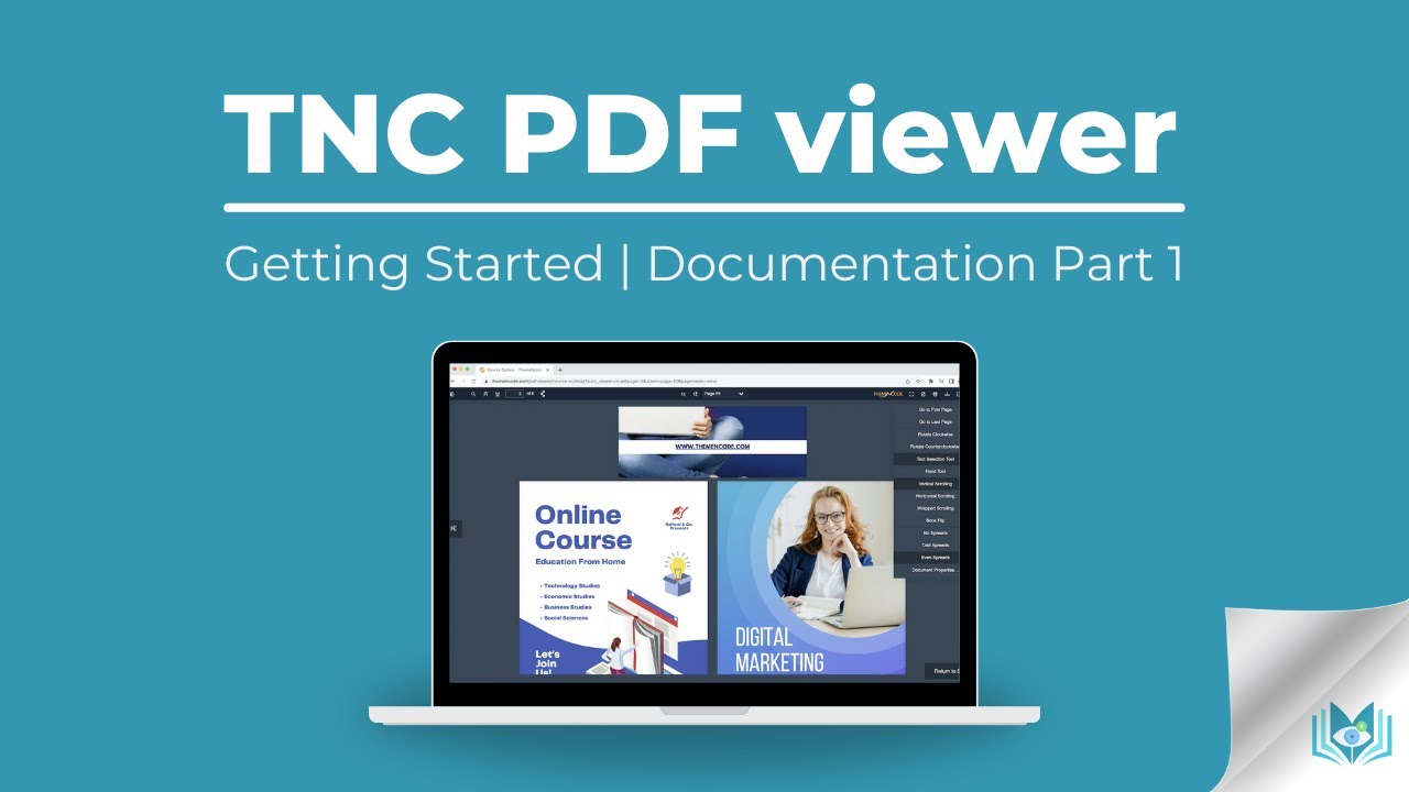 Getting Started and Installation | TNC PDF viewer Documentation Part 1