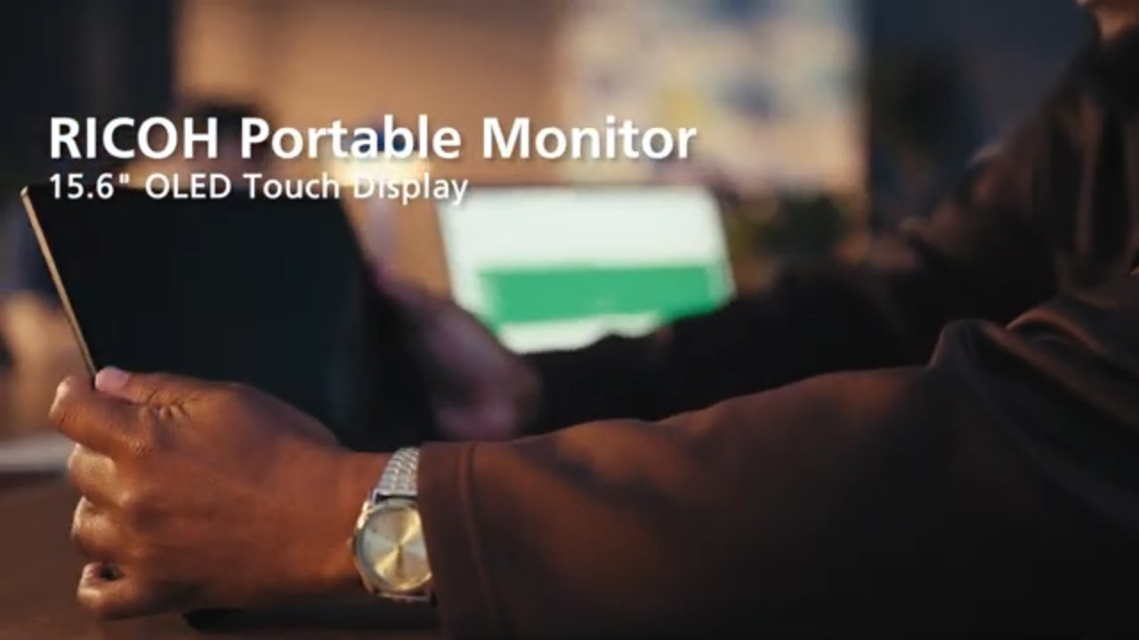 RICOH Portable Monitor Series: Wireless Computer Display Screens