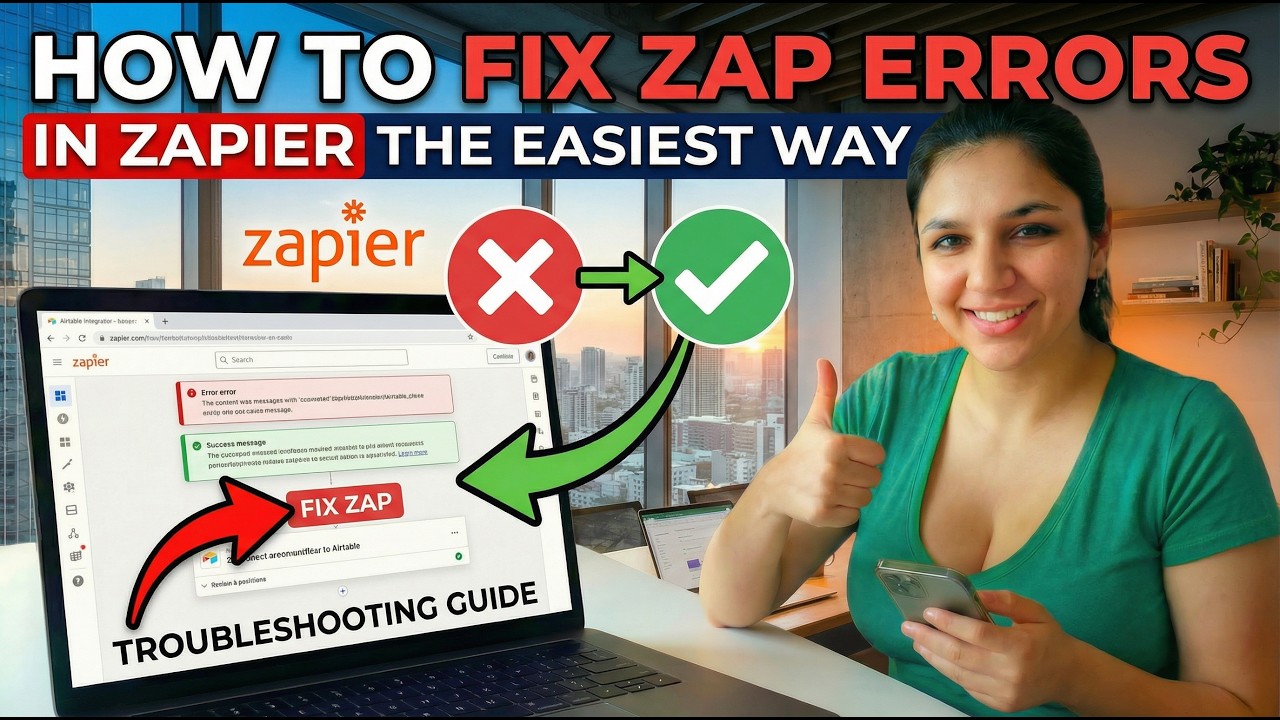 How to Fix Zap Errors in Zapier