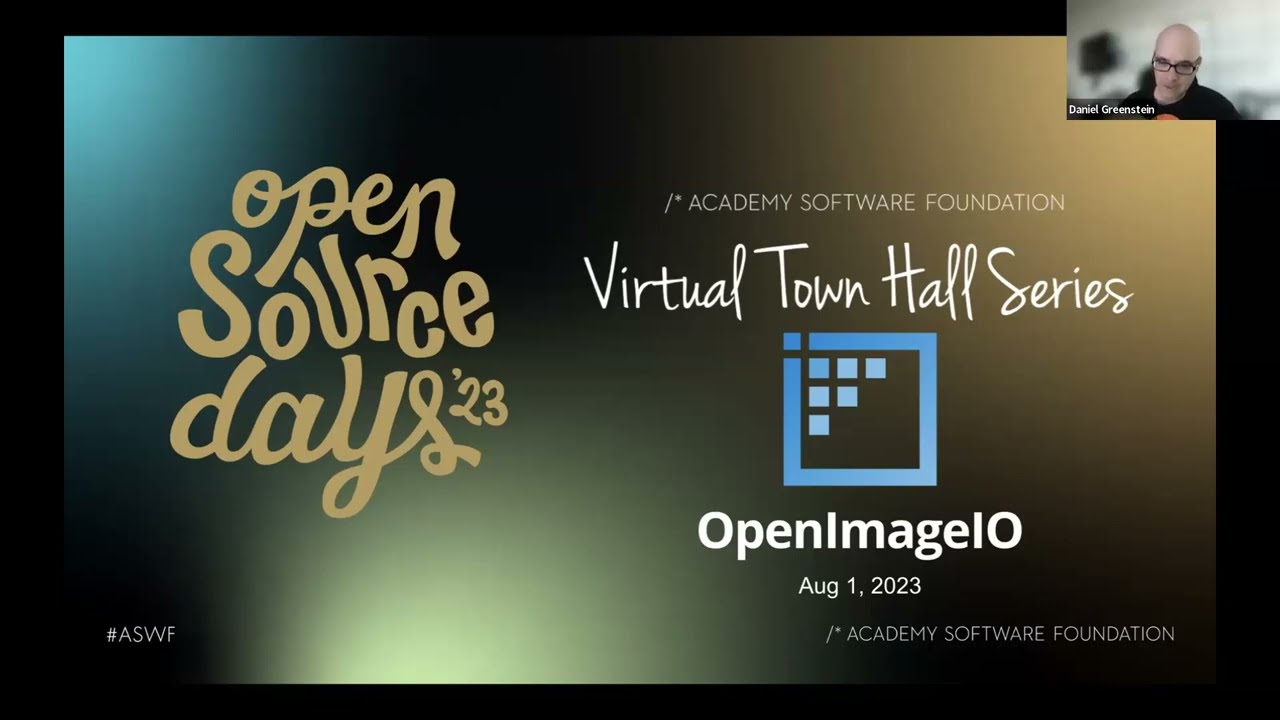 OpenImageIO 2023 Virtual Town Hall