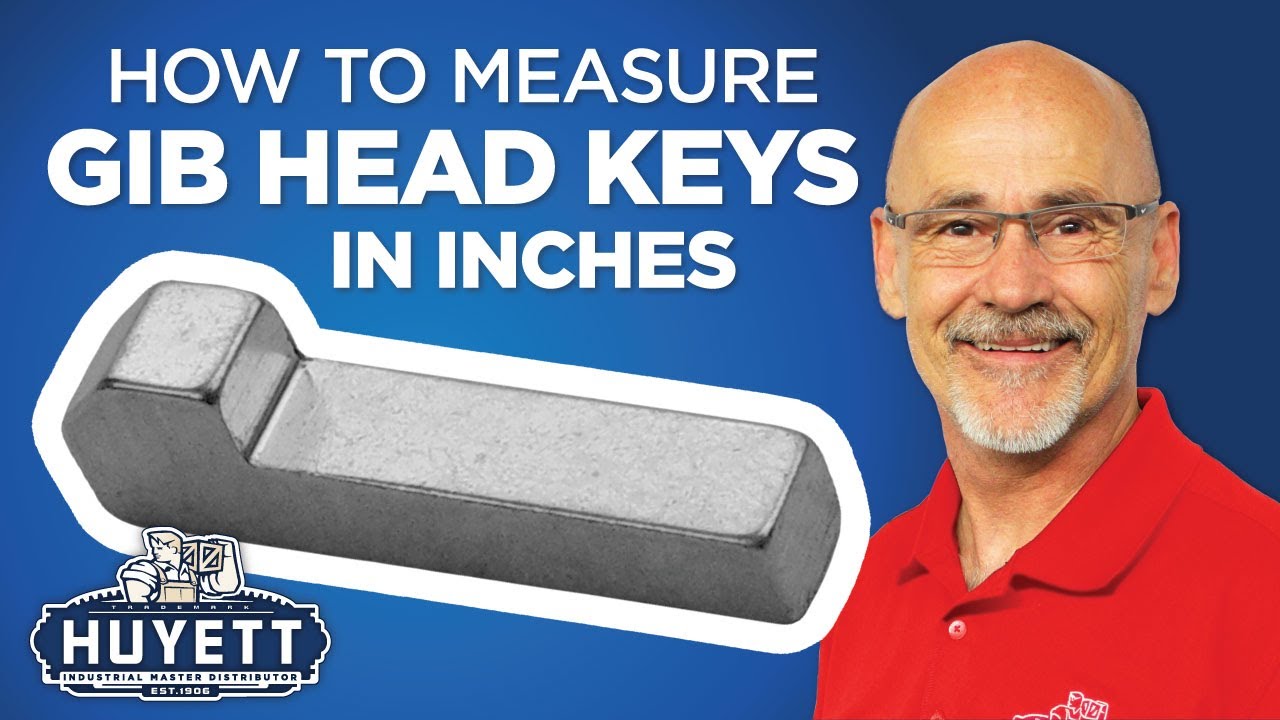 Gib Head Machine Key 3/8 x 3