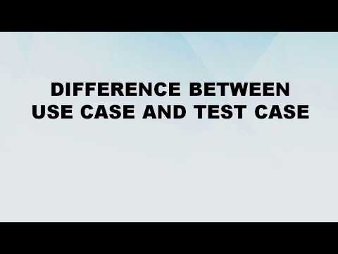 Difference between Use Case and Test Case || Use Case vs Test Case || Difference World