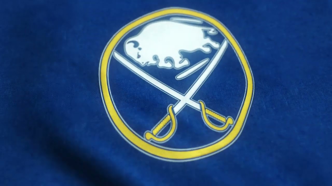 Buffalo Sabres Logo Flag Animation Loop
