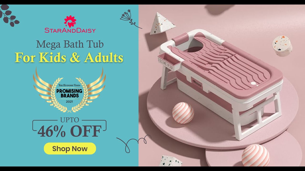StarAndDaisy - Mega Bath Tub Features Video