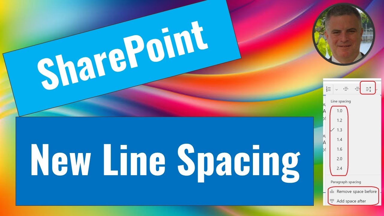 New Line Spacing Update for SharePoint Pages