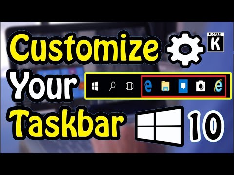 Taskbar settings in windows 10 windows 10 taskbar taskbar customization ...