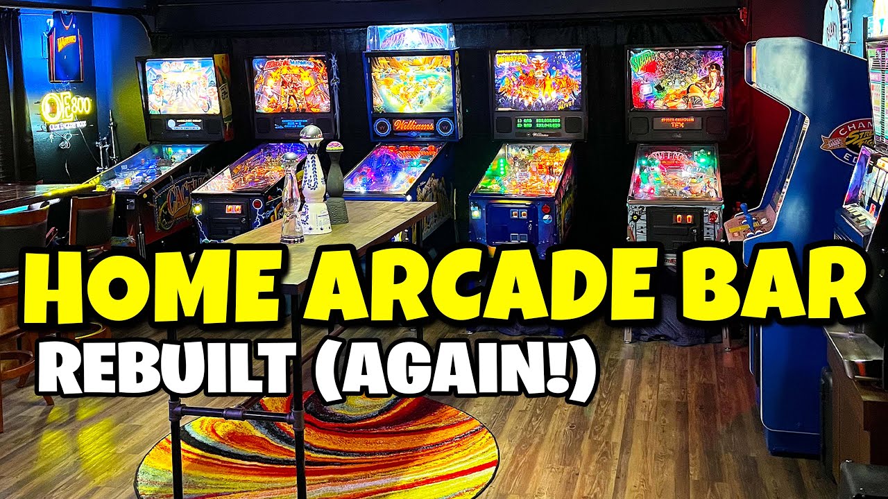 Man Cave Rebuilt For The 3rd Time! This One's The Best