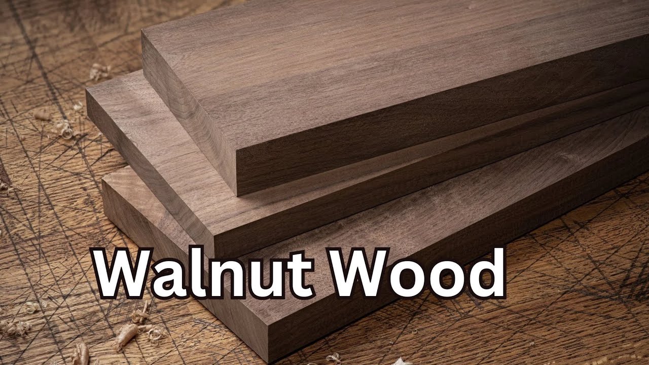 Discover the Elegance of American Black  Walnut wood