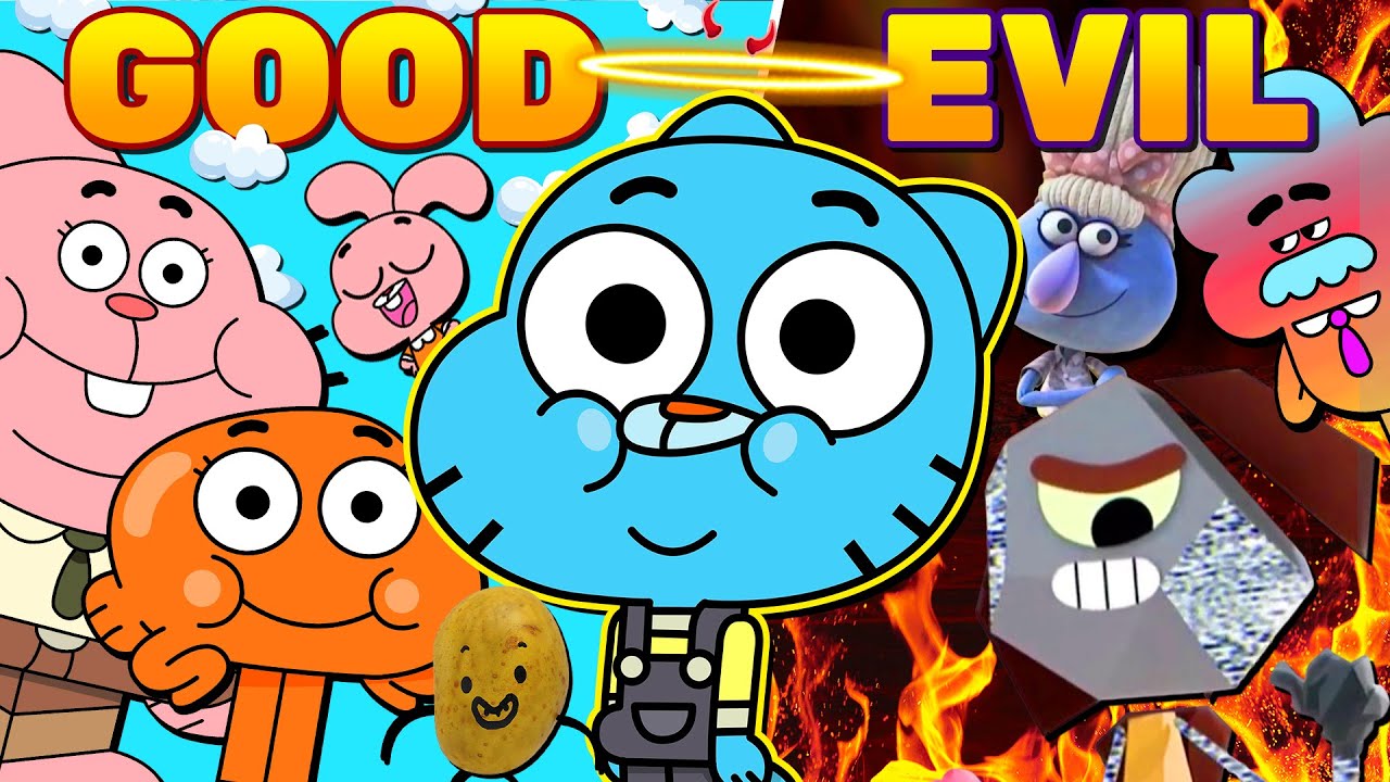 Exploring Morality in The Amazing World of Gumball: Characters from ...