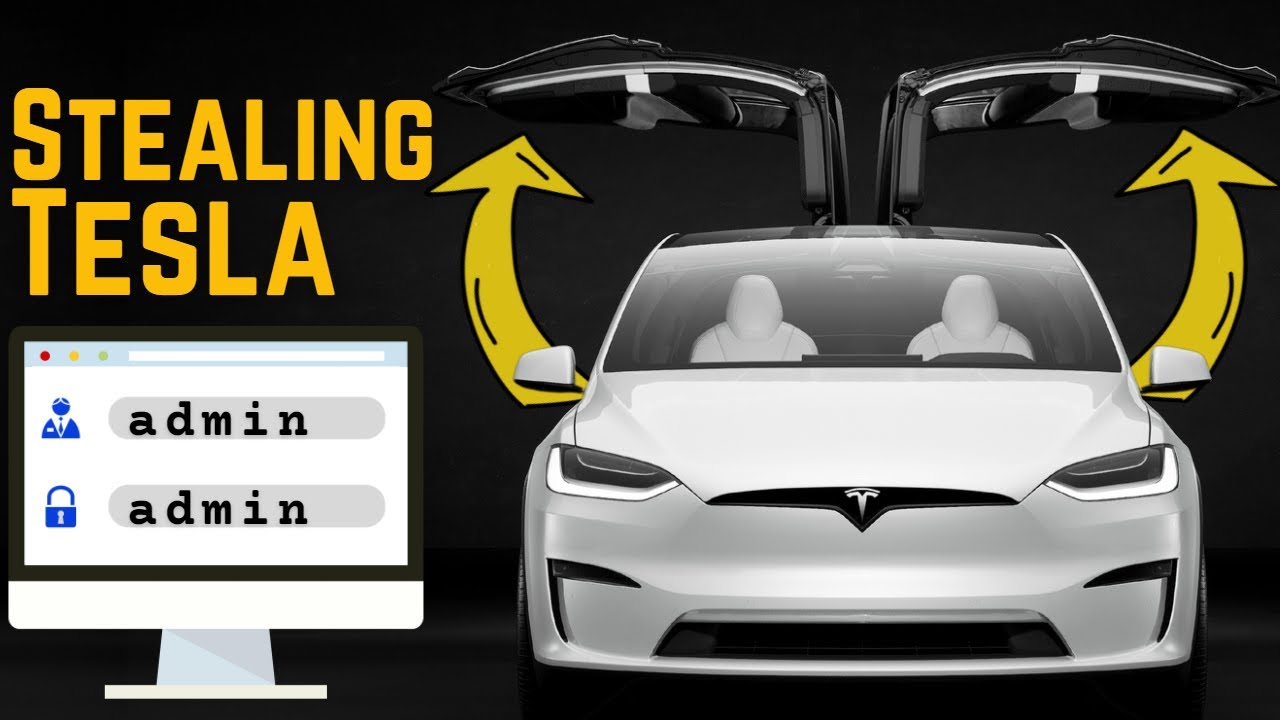 admin:admin password allowed stealing Teslas around the world