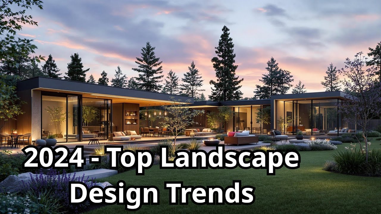 The Top Landscape Design Trends of 2024:  Plantings, Outdoor Spaces and More!