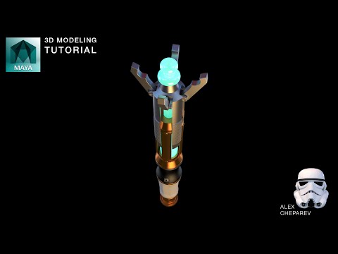 Doctor Who Sonic Screwdriver Modeling - Part 1