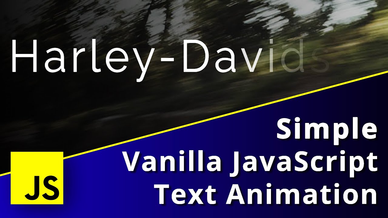 Simple Beginner Javascript and CSS Stagger Reveal Text Animation Tutorial