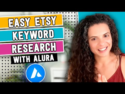 How to find the best Etsy keywords in 3 simple steps (using Alura Etsy tool) | Etsy keyword research