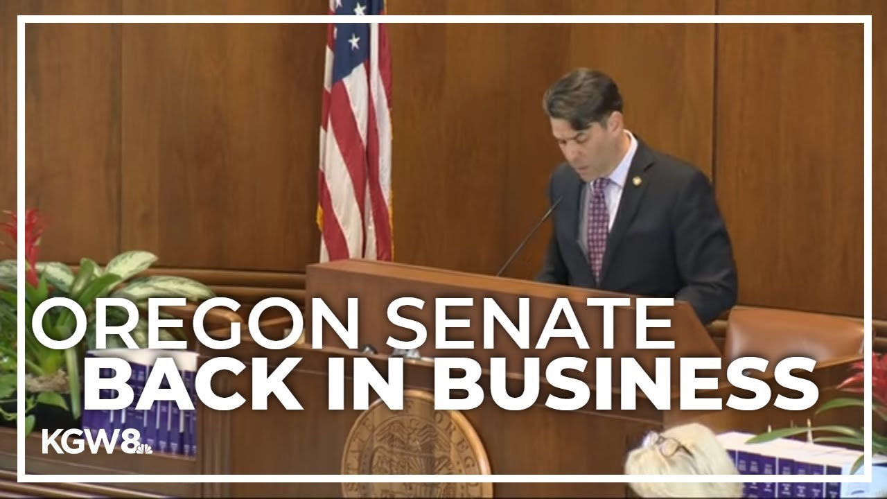 Republicans return to Oregon Senate, ending walkout after 6 weeks