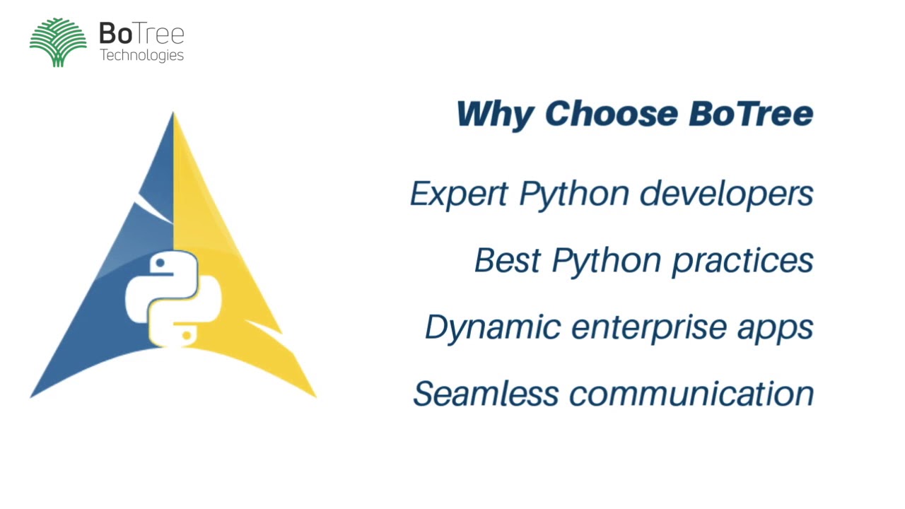 Introduction to Python Web Development Services #BoTreeTechnologies