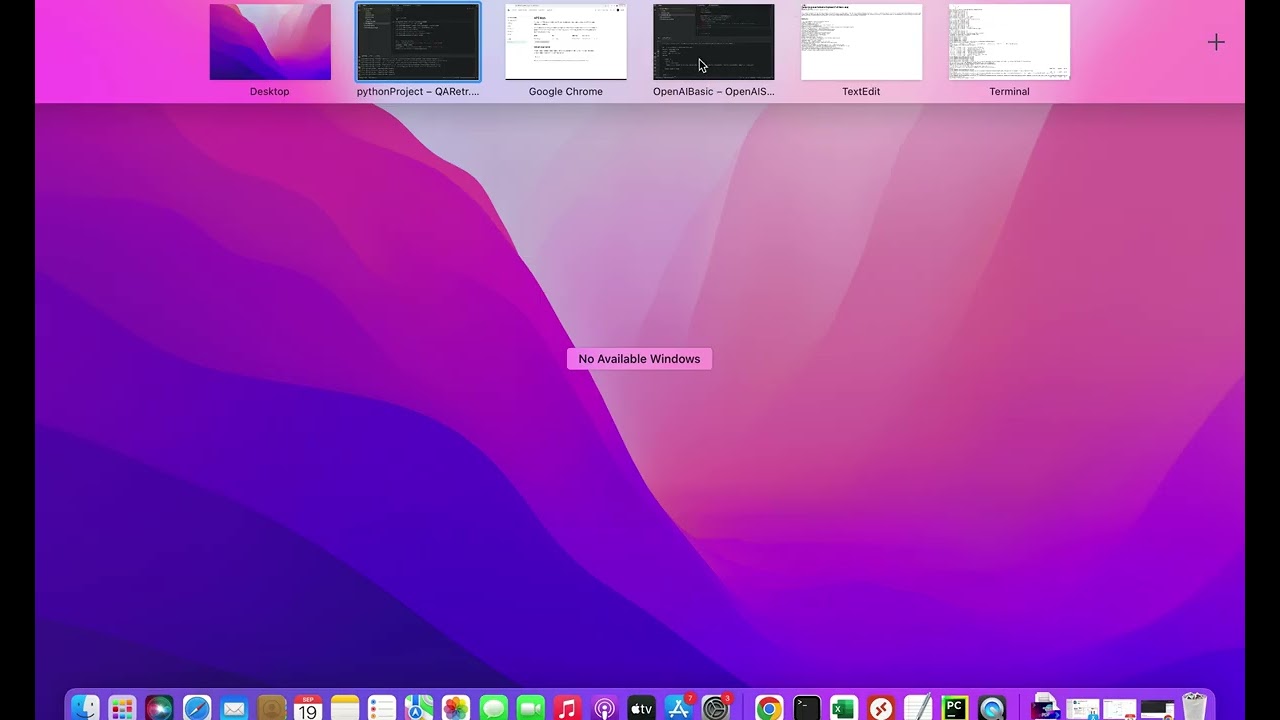 Chatgpt with API using python.