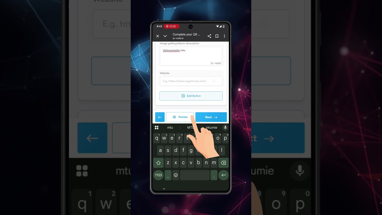 How to create your Qr code
