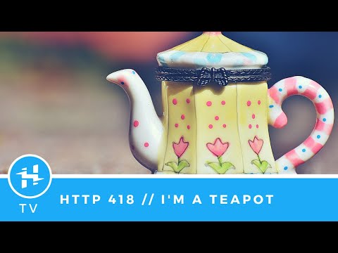 HTTP 418: I'm a Teapot
