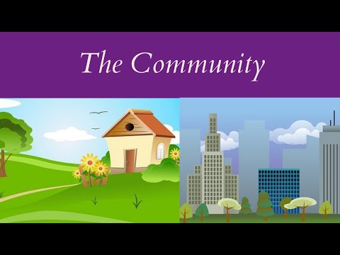 The Community - Rural and Urban/ Learn about the Community for Kids