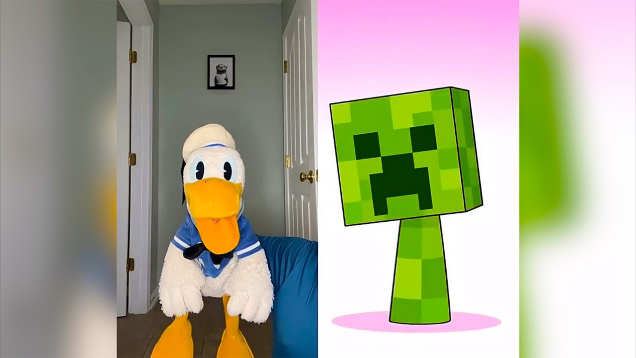 Donald Ducc REACTS To SPRUNKI TikToks! 142 (DO NOT BE SCARED CHALLENGE)