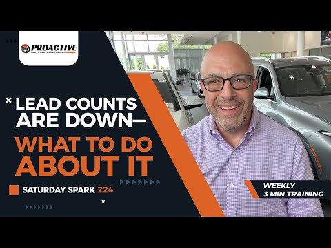 Lead Counts Are Down--What to Do About It