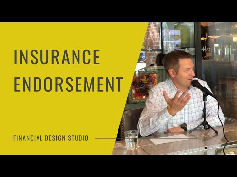 Endorsements for Your Insurance Coverage