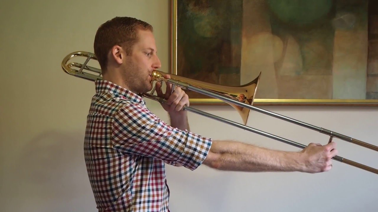 B Flat Major Scale  - Trombone