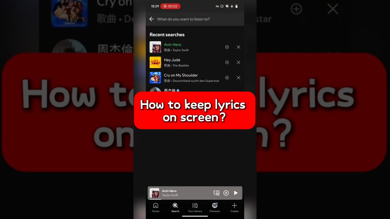 How to Get Floating Lyrics on Your Screen (Spotify, YouTube Music & More!)
