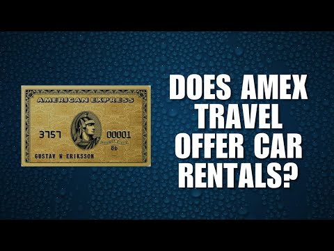 Does Amex Travel offer car rentals? Find Out Now!