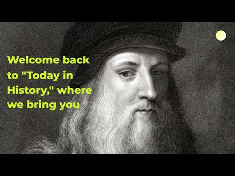 The Birth of a Genius #LeonardoDaVinci #TodayInHistory #april16