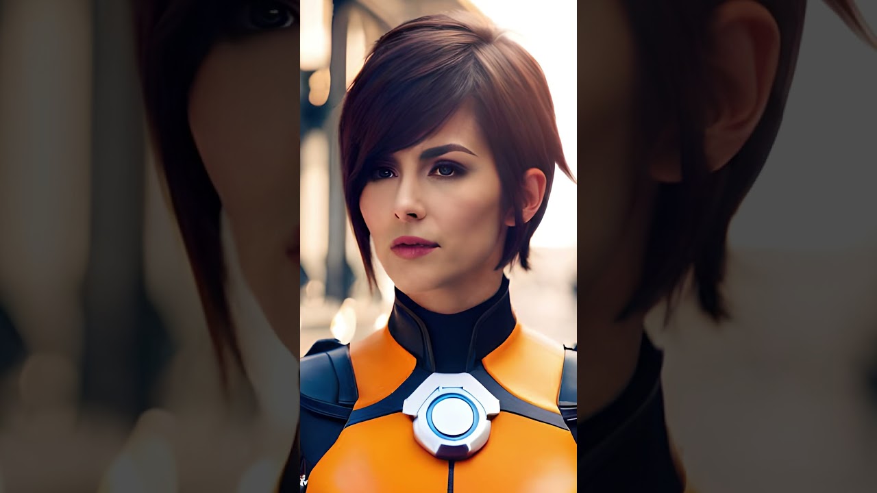 Tracer from Overwatch Brought to Life with AI