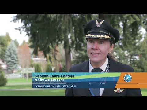Over 1,500 Pilots and Supporters Show Up In Record Numbers To Make a Statement to Alaska Airlines