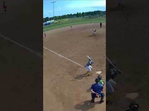 First homer at youth banana ball tournament @BrandonShowtimeCrosby @TheSavannahBananas