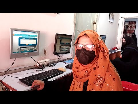 Zara Ijaz 1st Typing Test 64 wpm