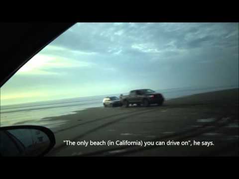 Practice English spoken while driving in to Pismo Beach (Listening and Speaking)