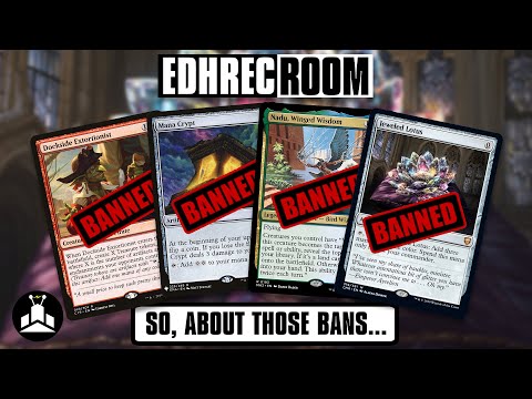 These Four Cards Just Got Banned in EDH | EDHREC Room | Commander | Magic: the Gathering