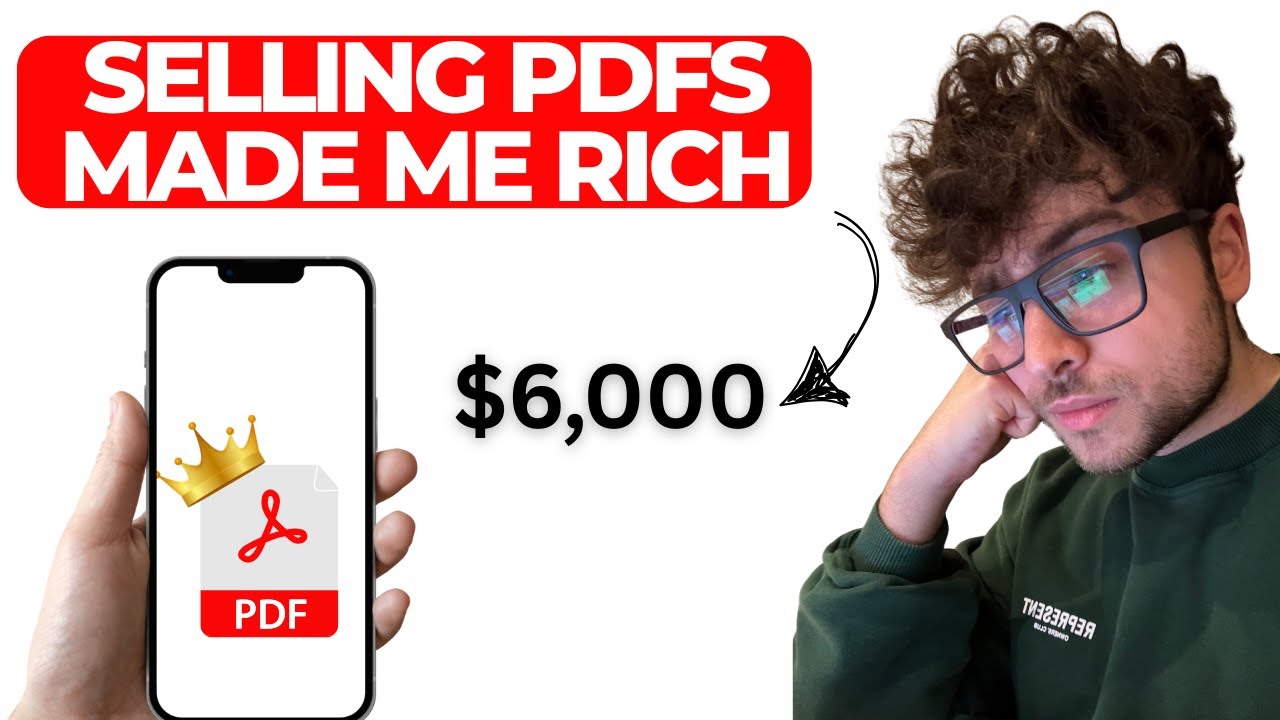 How I Make $6,000 Per Week Selling PDFs Using AI