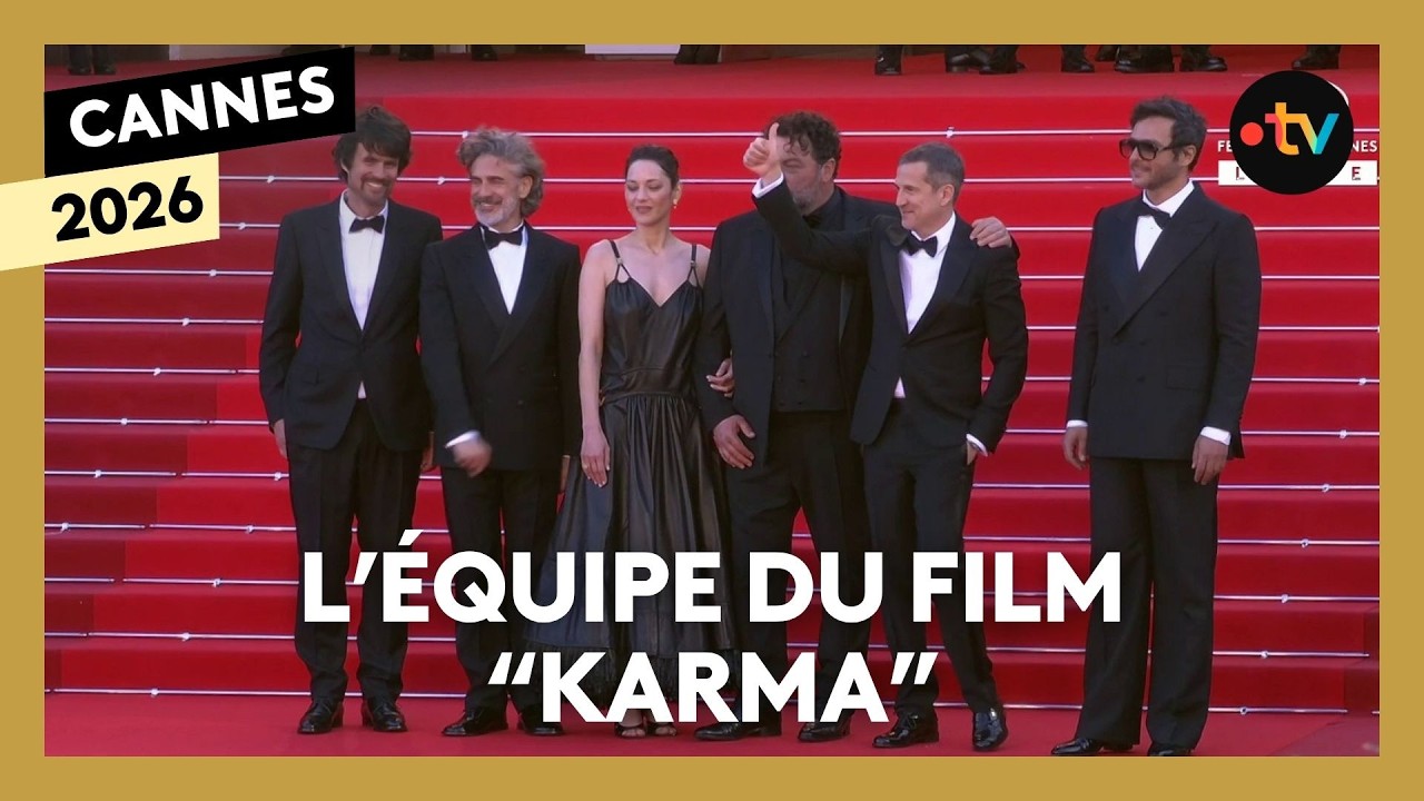 #Cannes2026. Marion Cotillard, Guillaume Canet… l'équipe du film 